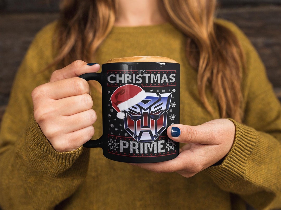 An Autobot Merry Christmas Transformers Funny Coffee Mug, Merry ...