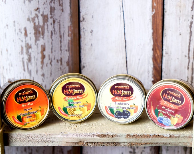 Maams Hot Jam 4 Oz Sample Pack - Etsy