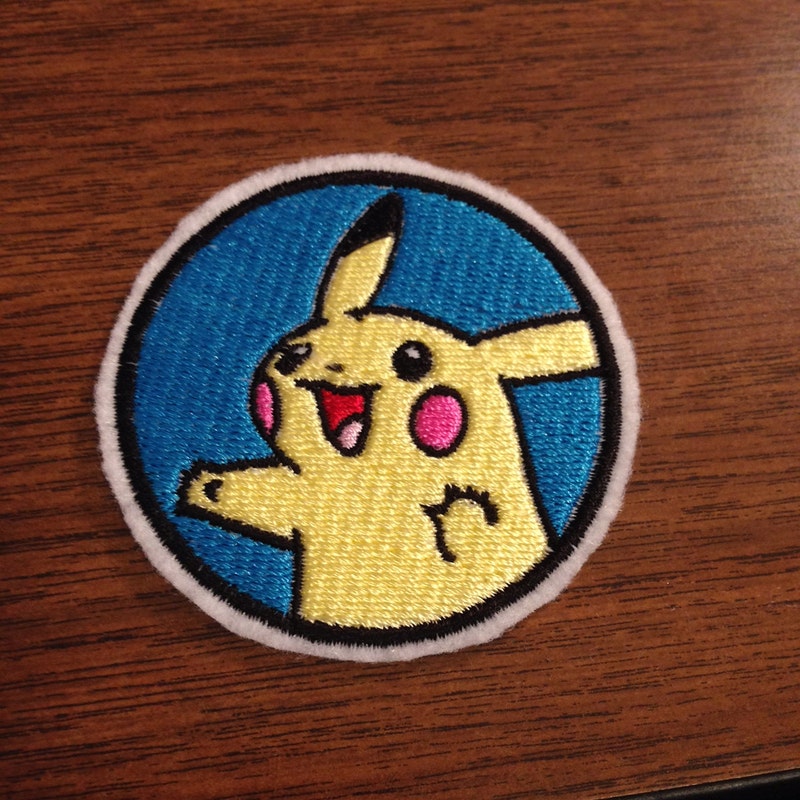 Pikachu Patch - Etsy