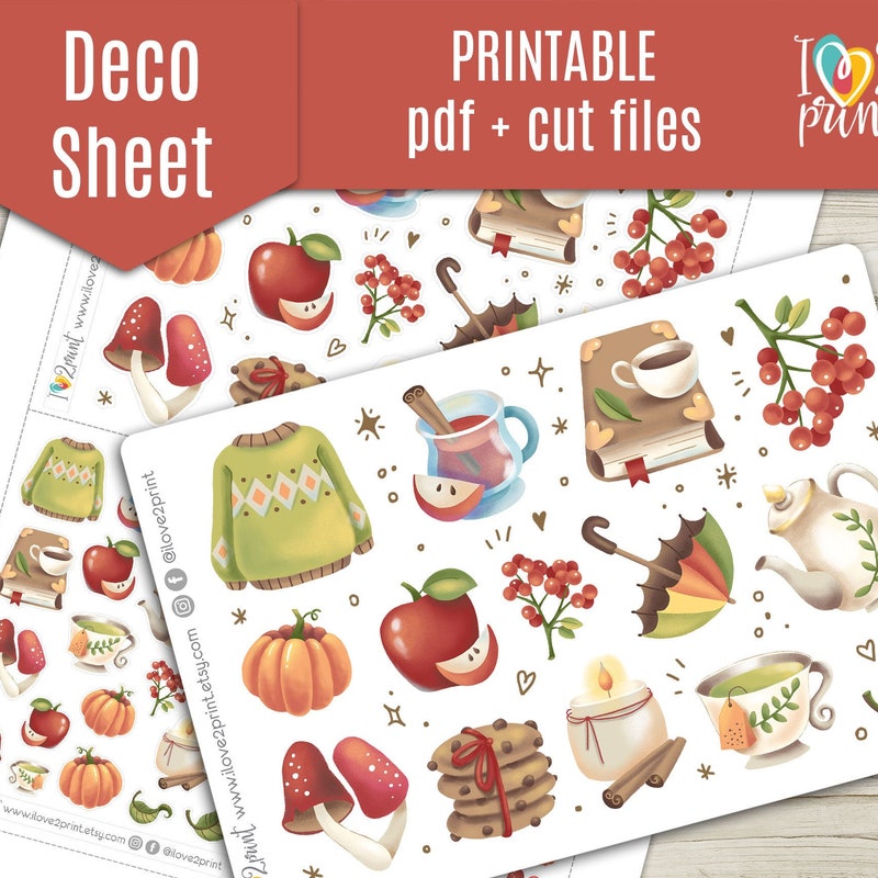 Printables Stickers - Etsy