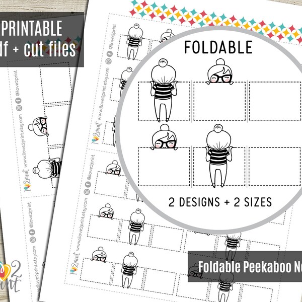 Foldable Stickers - Etsy