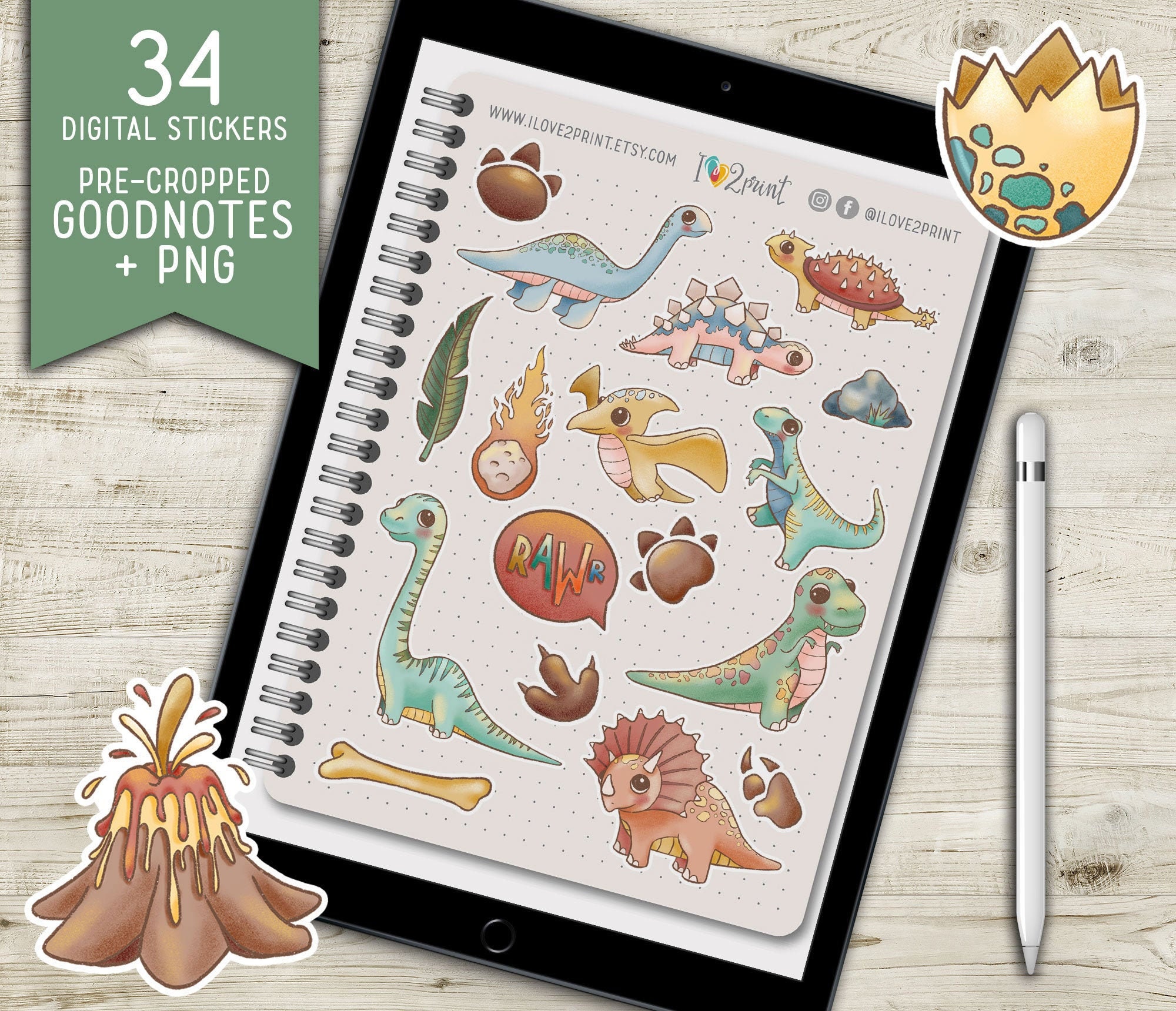 Home Decor Wall Decor Wall Hangings Dinosaur Themed Sticker Dinosaurs ...