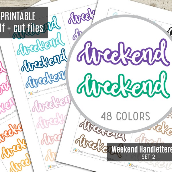Weekend Banner - Etsy