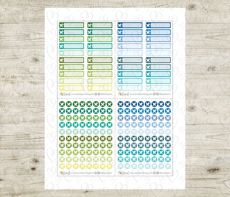 Meal Plan Reminders Printable Planner Stickers Meal Prep - Etsy