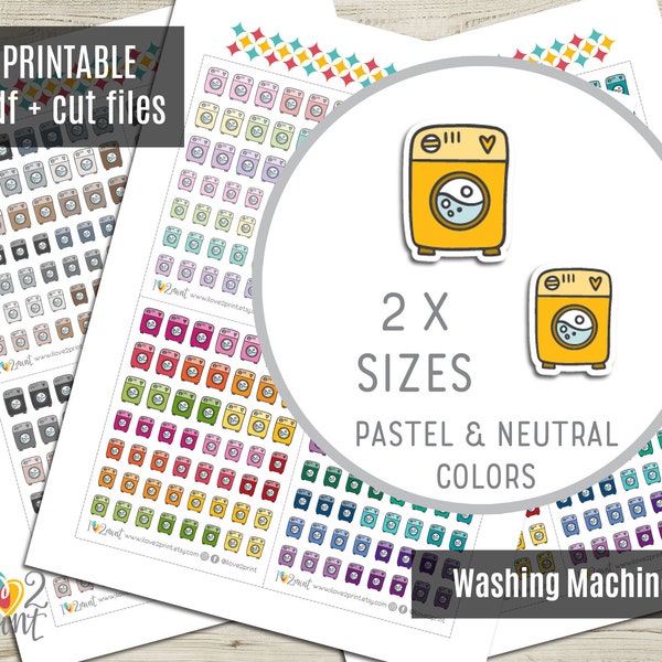 Laundry Stickers - Etsy