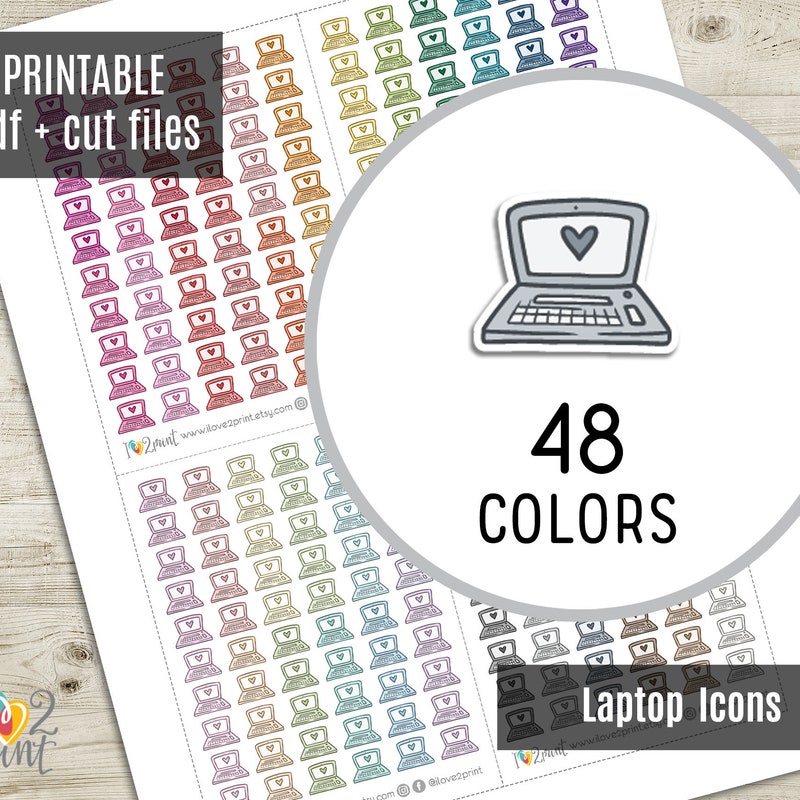 Printables Stickers - Etsy