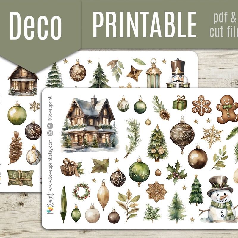 Deco Sticker - Etsy