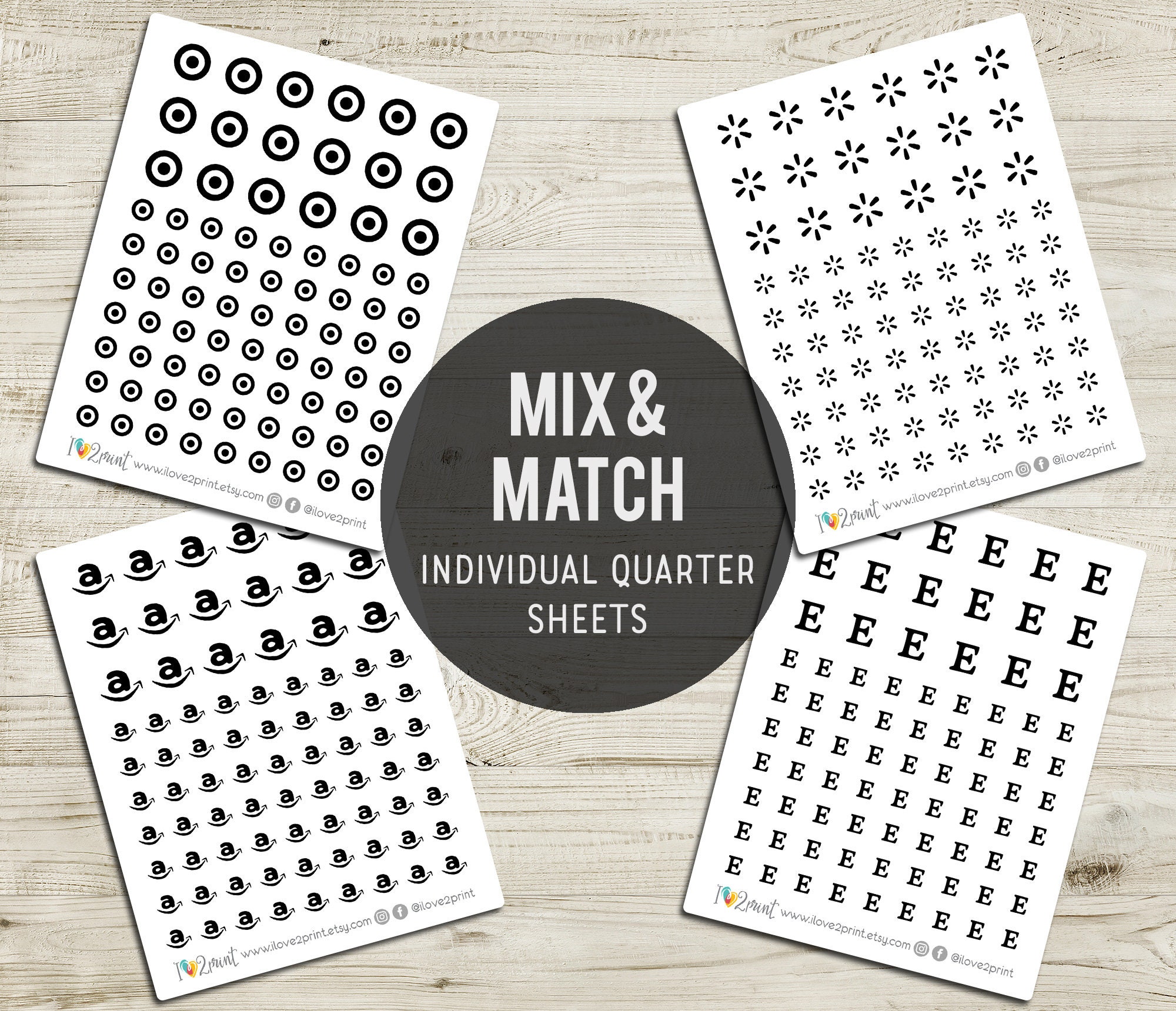 Stores Set Icons Planner Stickers Small Micro Icons Printable - Etsy
