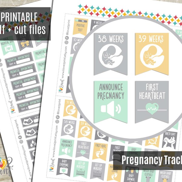 Pregnancy Tracker - Etsy