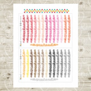 Hand Lettered Weekend Banner Stickers, Script Weekend Printable ...