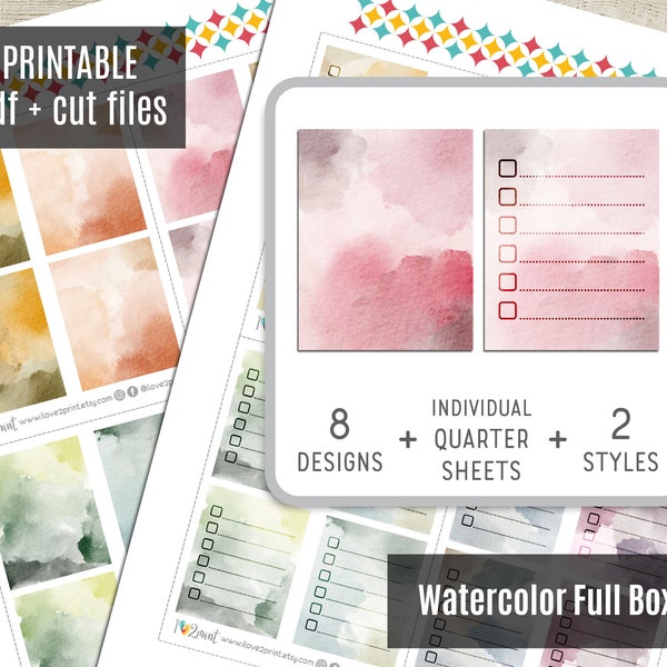 Printable Full Box Checklist - Etsy