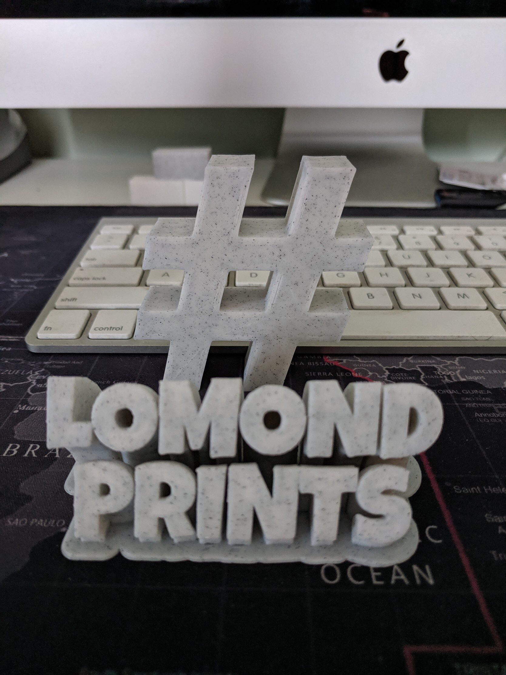 Desk Sign 3D Printed Business Nameplate Office Decor 3d - Etsy