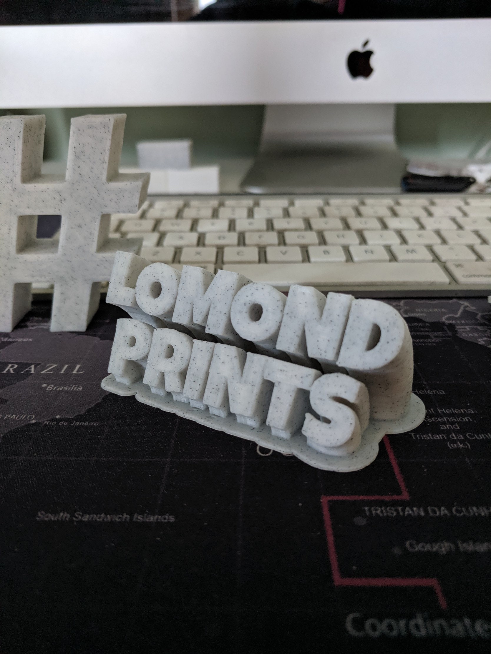 Desk Sign 3D Printed Business Nameplate Office Decor 3d - Etsy