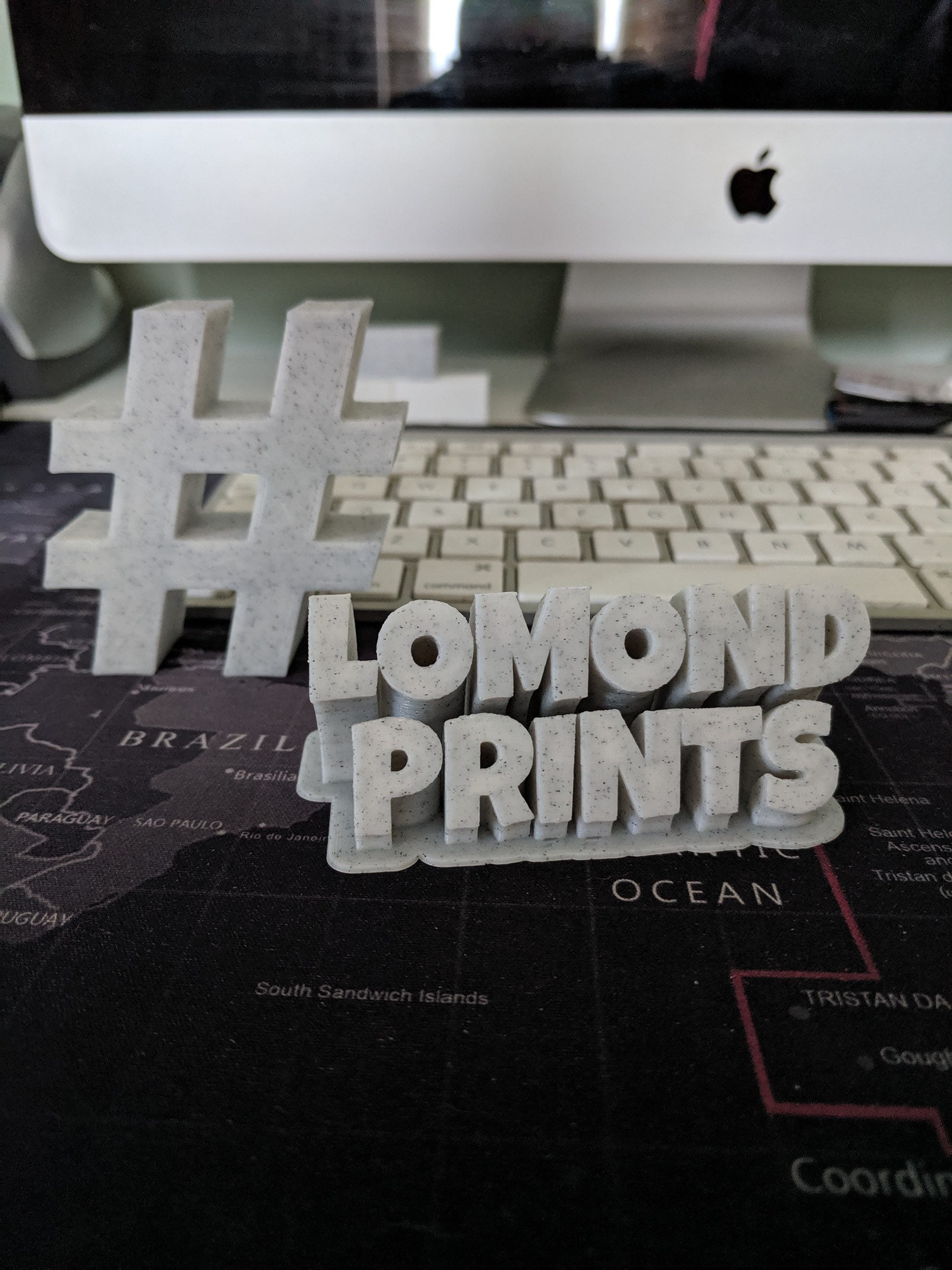 Desk Sign 3D Printed Business Nameplate Office Decor 3d - Etsy