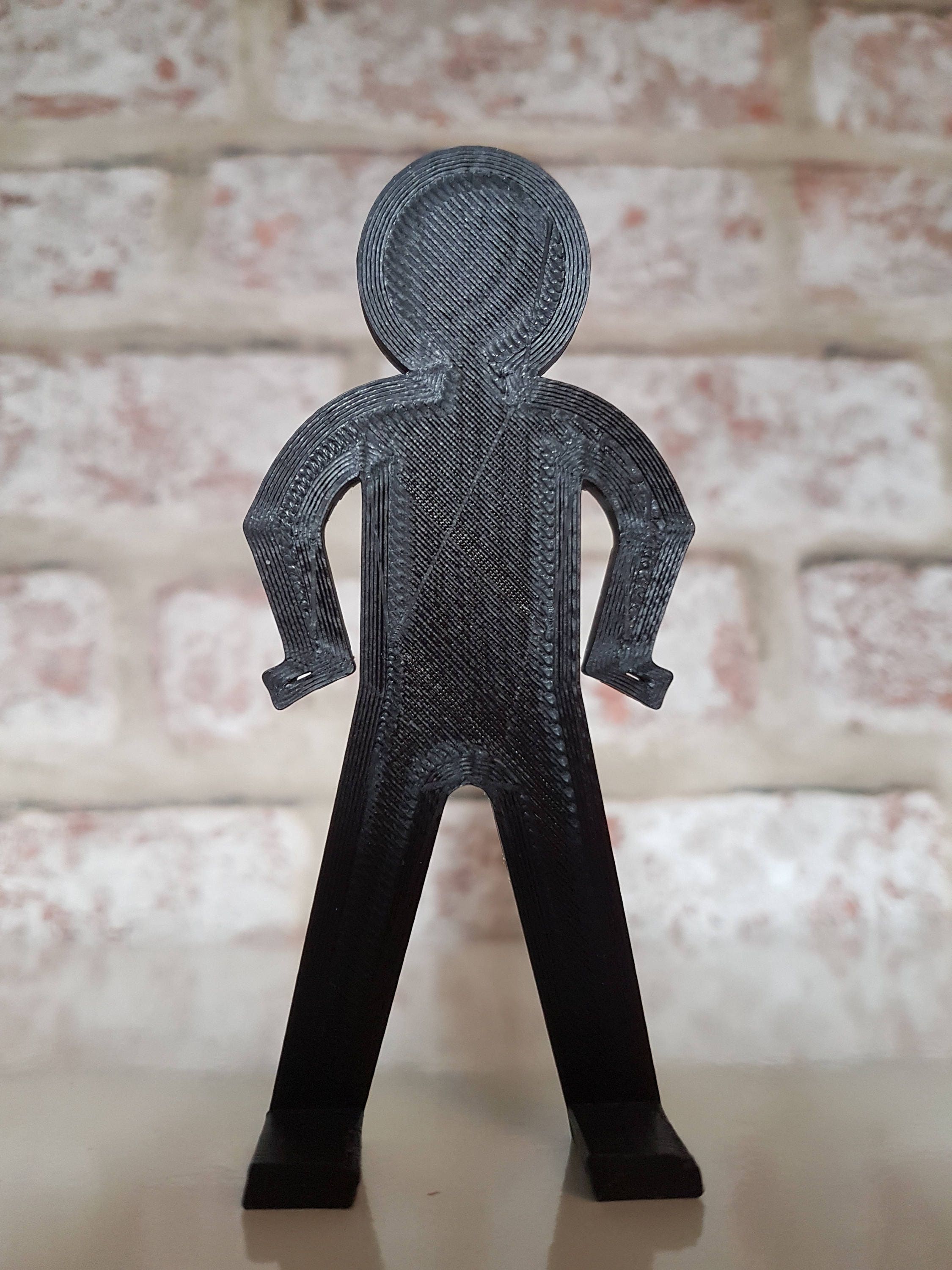 Giant Stickman 3D Printed Stick Man Fun Desk Ornament Stick - Etsy