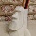 Moai Desk Tidy, Pencil Pot, Air Plant Holder, Moai Planter, Paint Brush ...