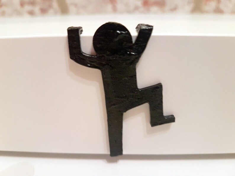 Stick Men figures 3D printed Stick Men fun desk ornaments 3 | Etsy