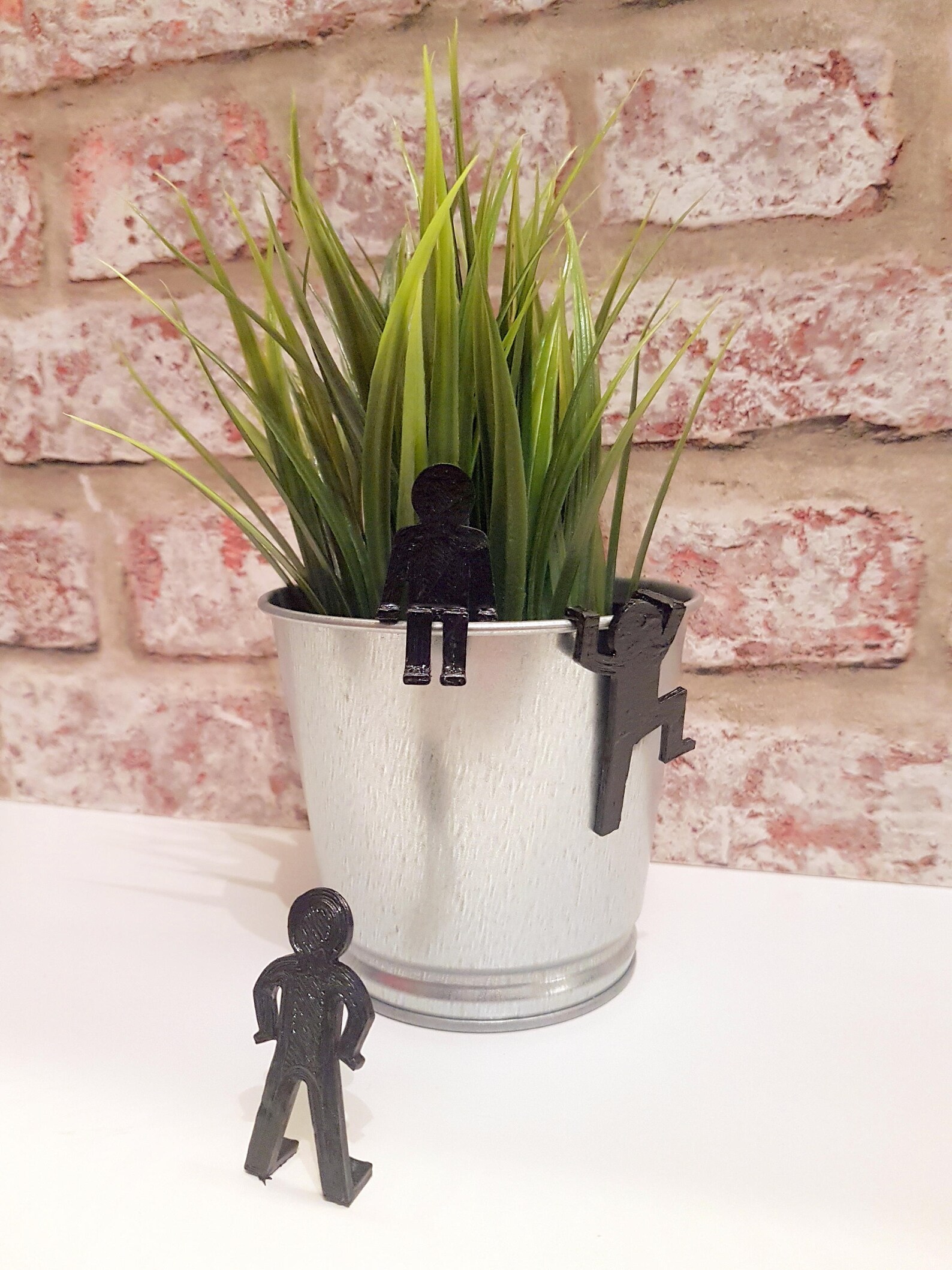 Stick Men figures 3D printed Stick Men fun desk ornaments 3 | Etsy