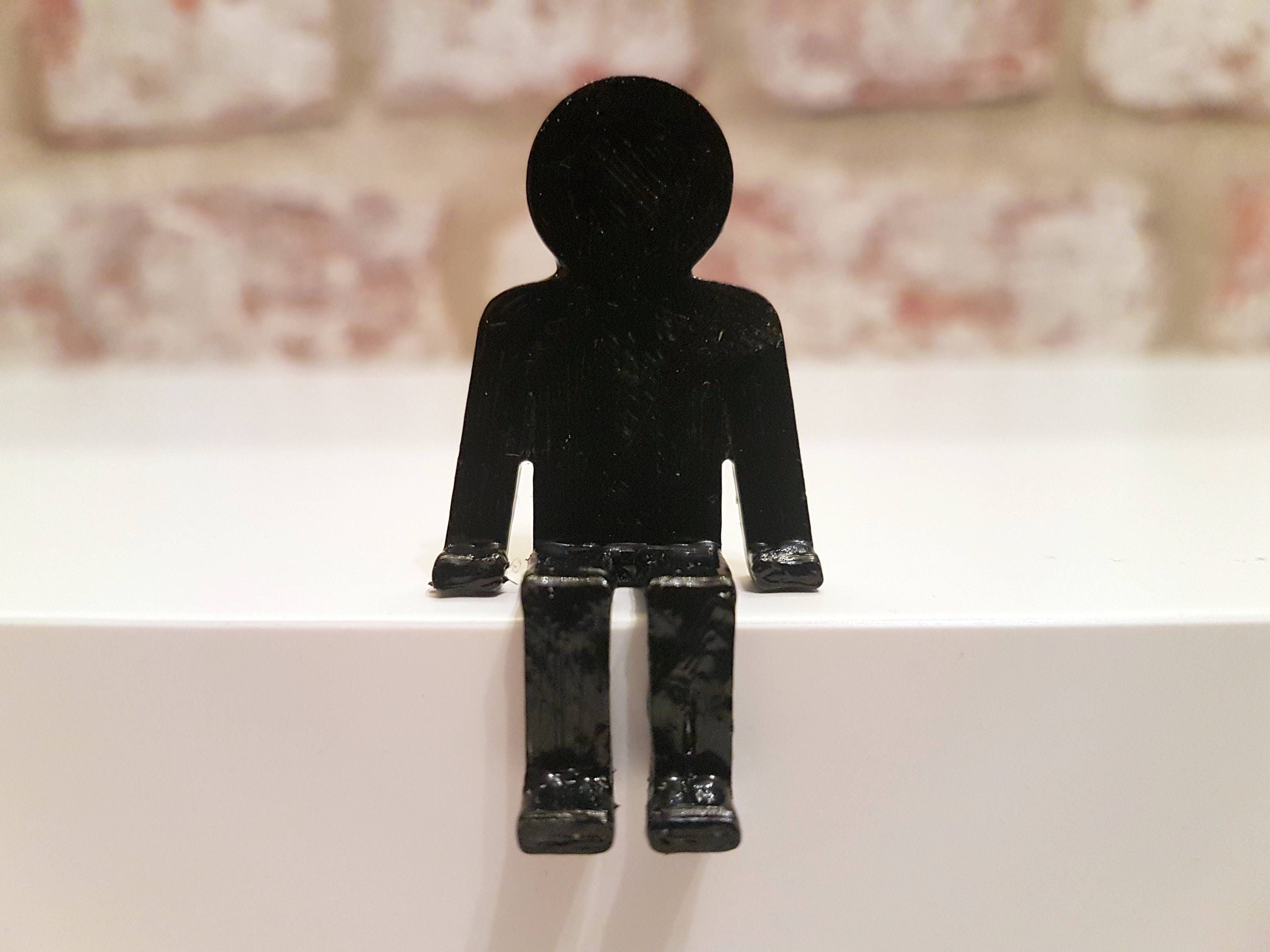 Stick Men figures 3D printed Stick Men fun desk ornaments 3 | Etsy