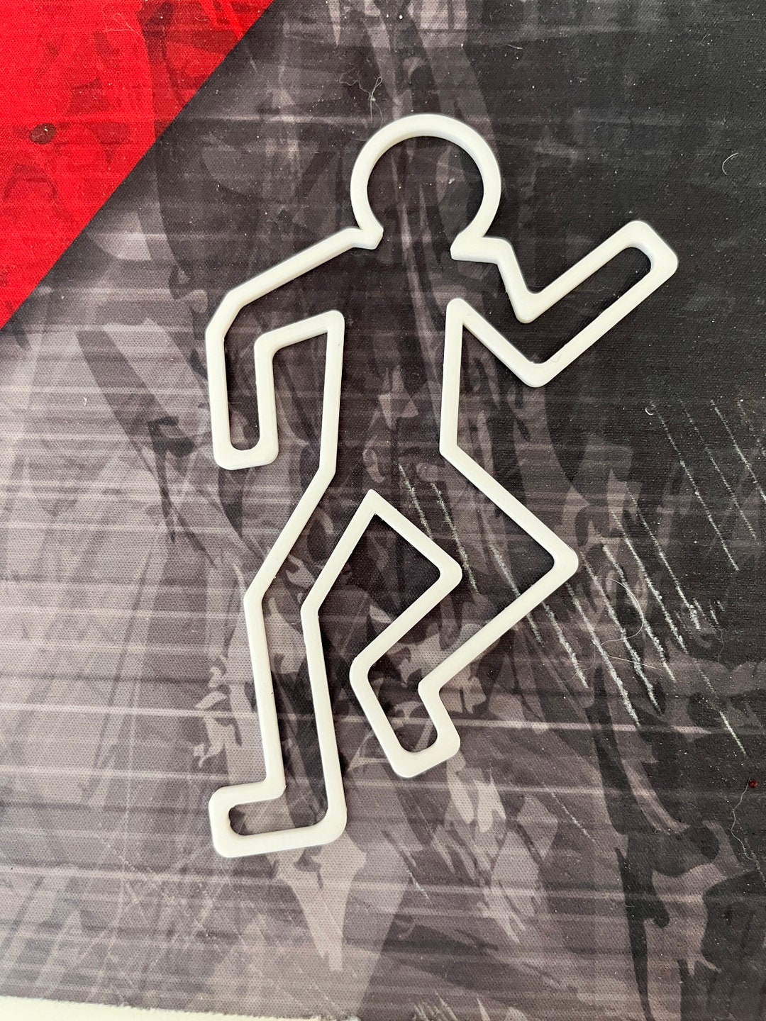 3D Printed Book Mark, Crime Scene Book Mark - Etsy