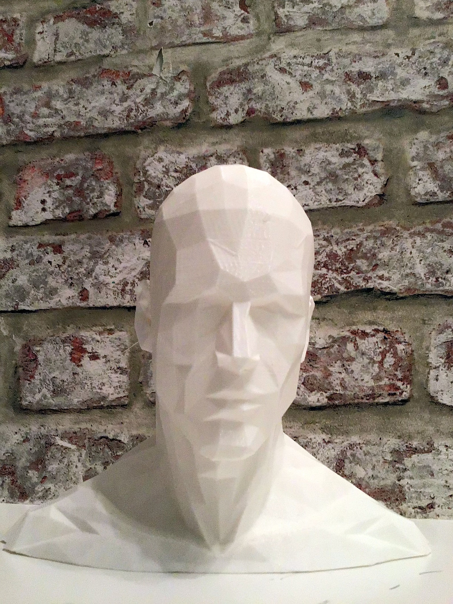 Low Poly Face 3D Print 3D Printed Face Abstract Male Bust - Etsy UK