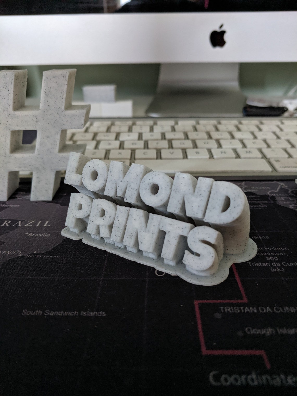 Desk Sign 3D Printed Business Nameplate Office Decor 3d - Etsy