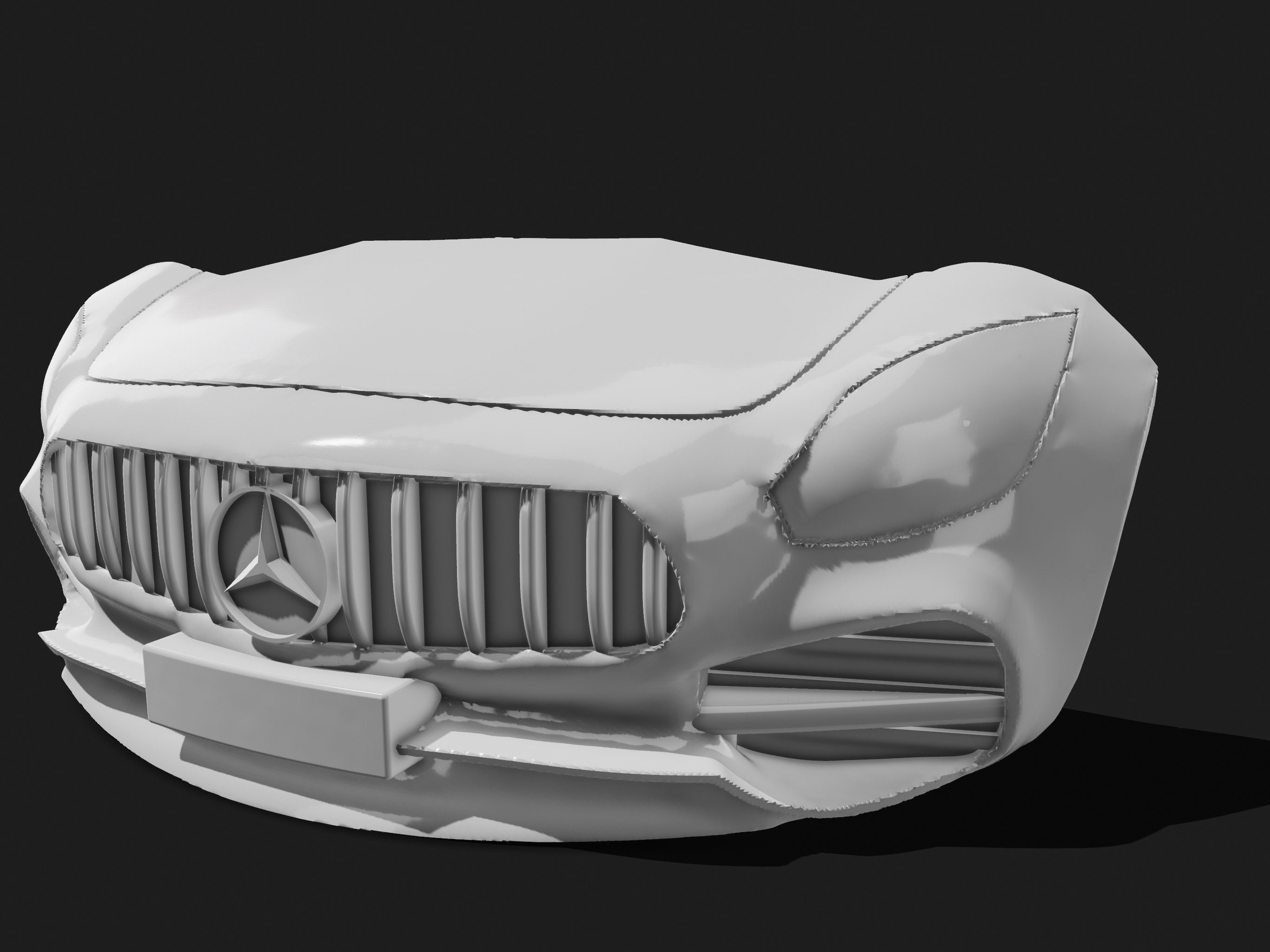 AMG GTC Wall Art, Garage Decor, Car Sculpture, Car Artwork - Etsy