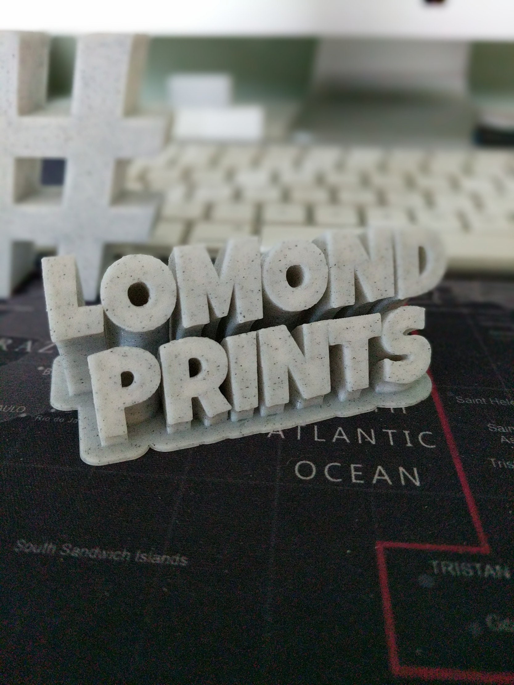 Desk Sign 3D Printed Business Nameplate Office Decor 3d - Etsy