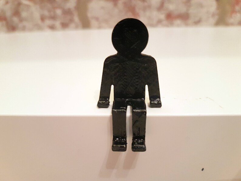 Stick Men figures 3D printed Stick Men fun desk ornaments 3 | Etsy