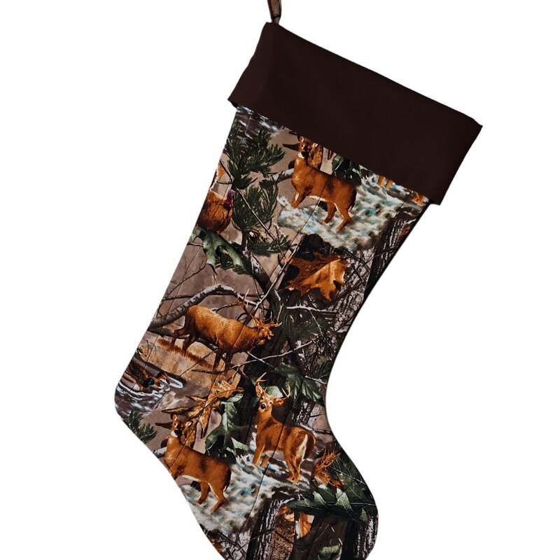 Moose Stocking - Etsy