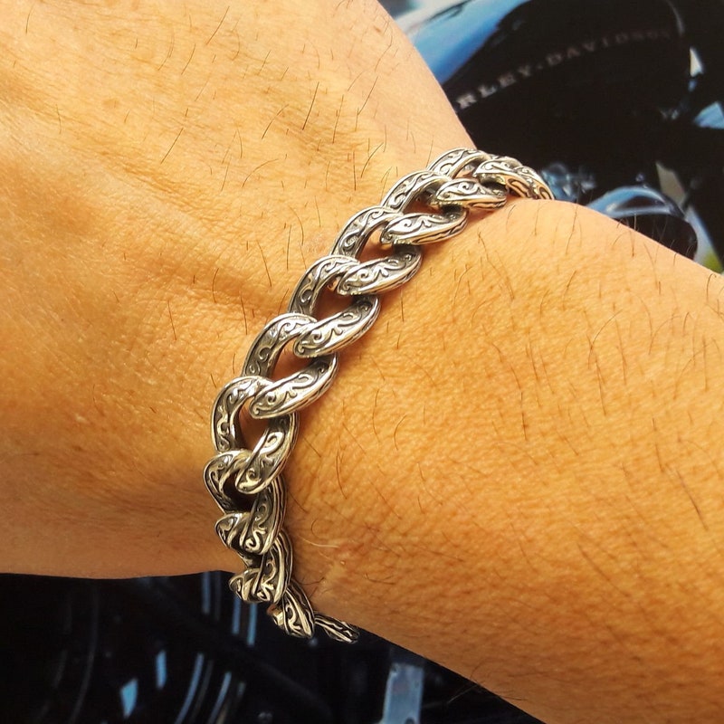 Mens Chain Bracelet - Etsy
