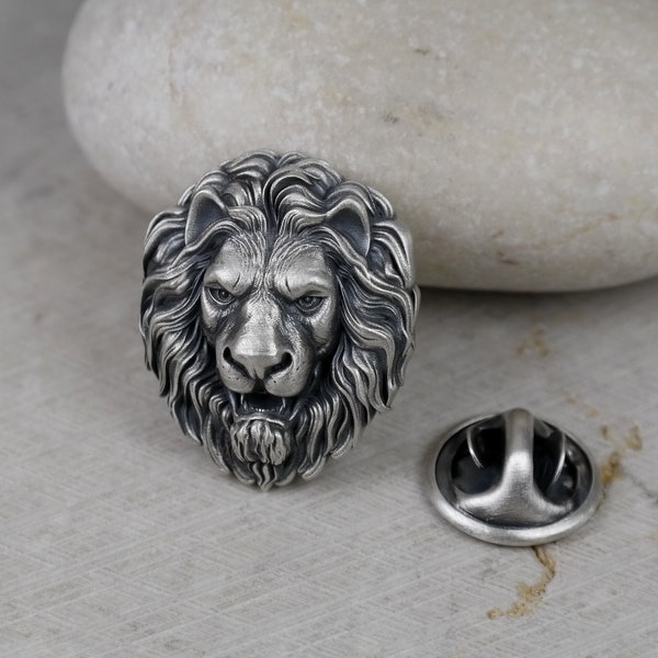 Lion Pins - Etsy