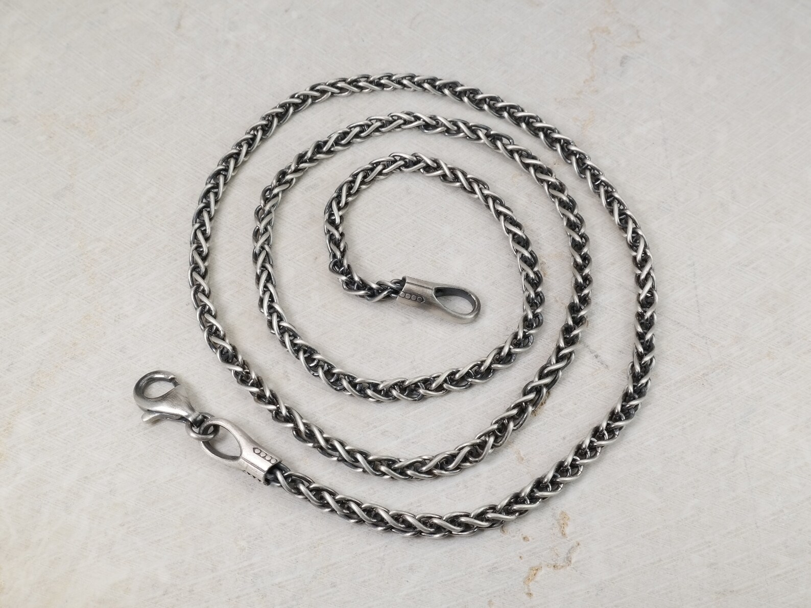 35mm Braided Wheat Style Chains for Pendants in Multiple | Etsy