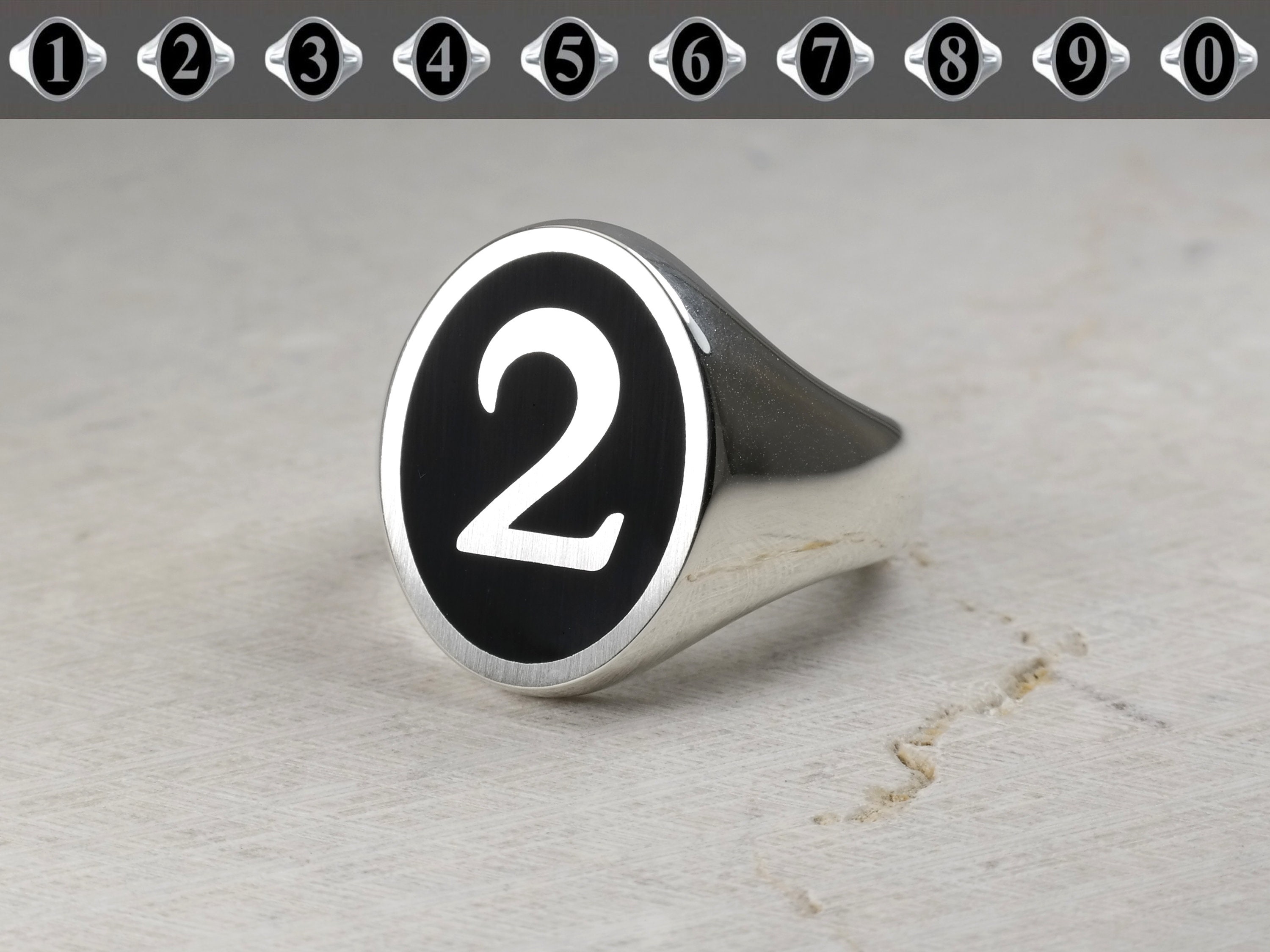 Custom Made 8 Ring Infinity Men Ring Sterling Silver Man | Etsy