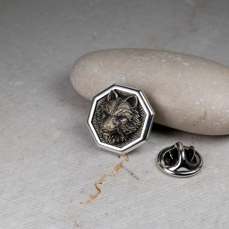 Wolf Head Ring With Gothic Design Alpha Majestic Comfort Fit - Etsy