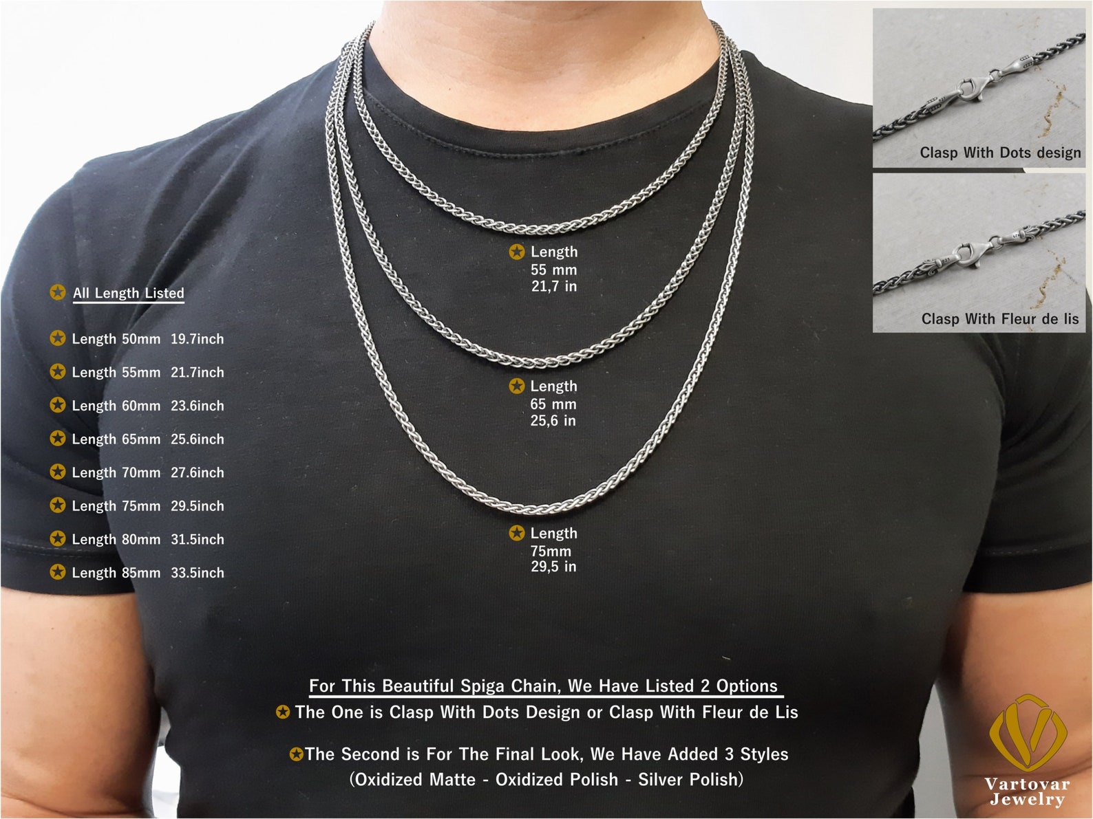 4MM Wheat Braided Neck Chain Fleur De Lis Italy Best Spiga - Etsy