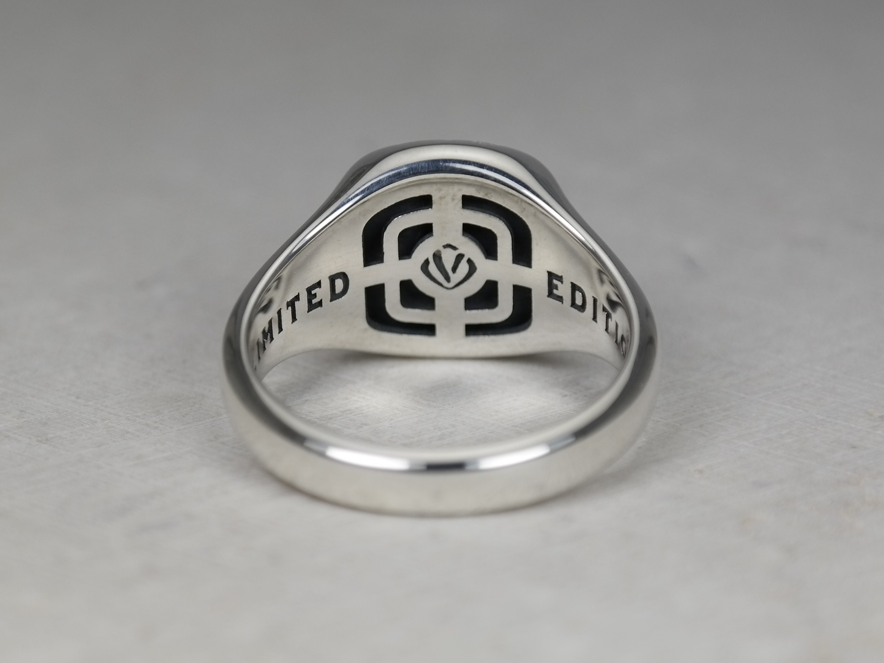 Compass Wind Rose Man Ring Signet Sterling Silver 925 | Etsy