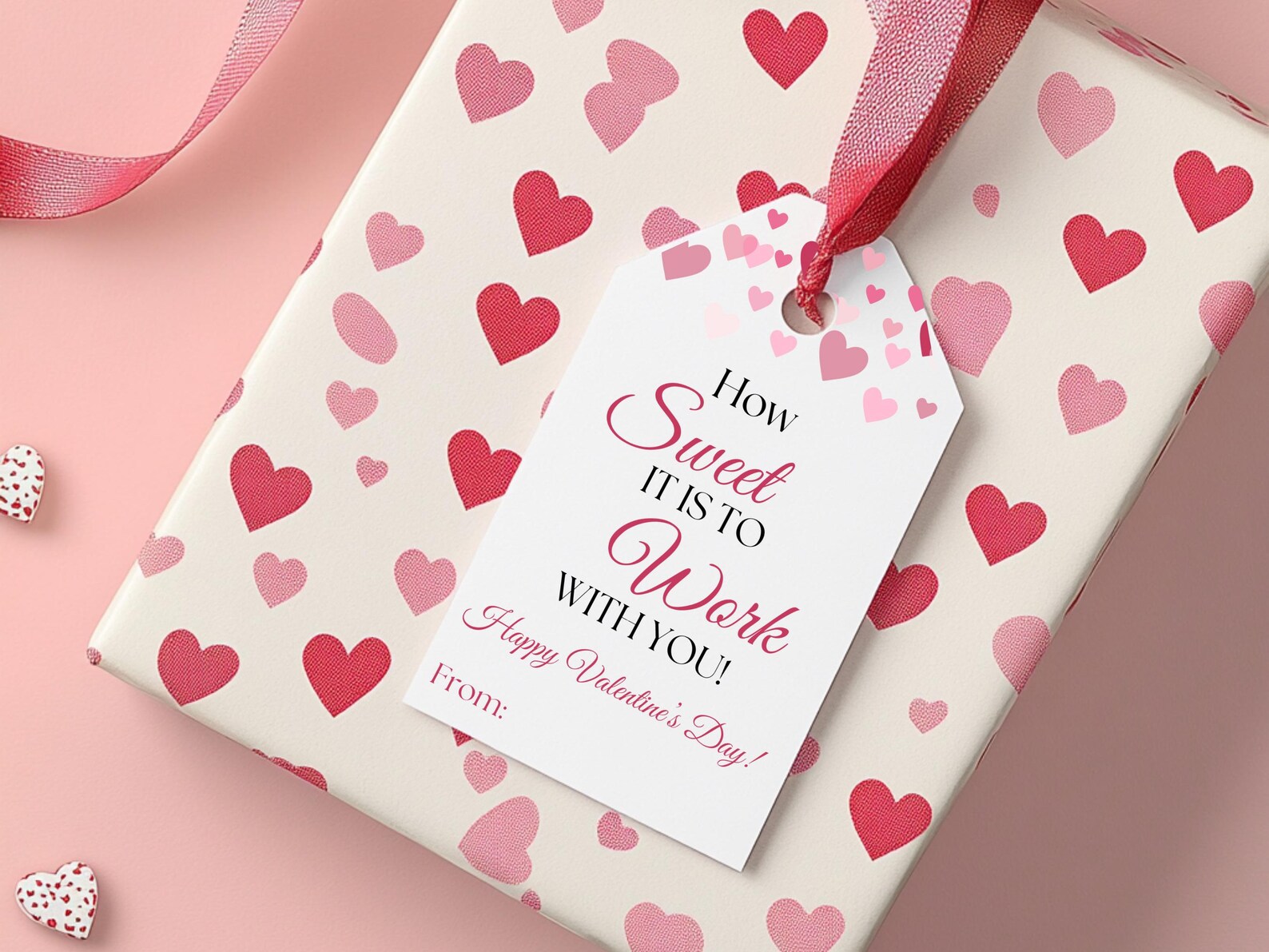 Coworker Valentine's Day Gift Tags - Printable Staff Appreciation ...