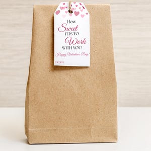Coworker Valentine's Day Gift Tags - Printable Staff Appreciation ...