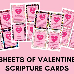 Memory Verses, Love Bible Verses, Valentines Scripture Cards, Bible ...