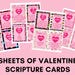 Memory Verses, Love Bible Verses, Valentines Scripture Cards, Bible ...
