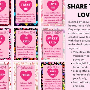 Memory Verses, Love Bible Verses, Valentines Scripture Cards, Bible ...