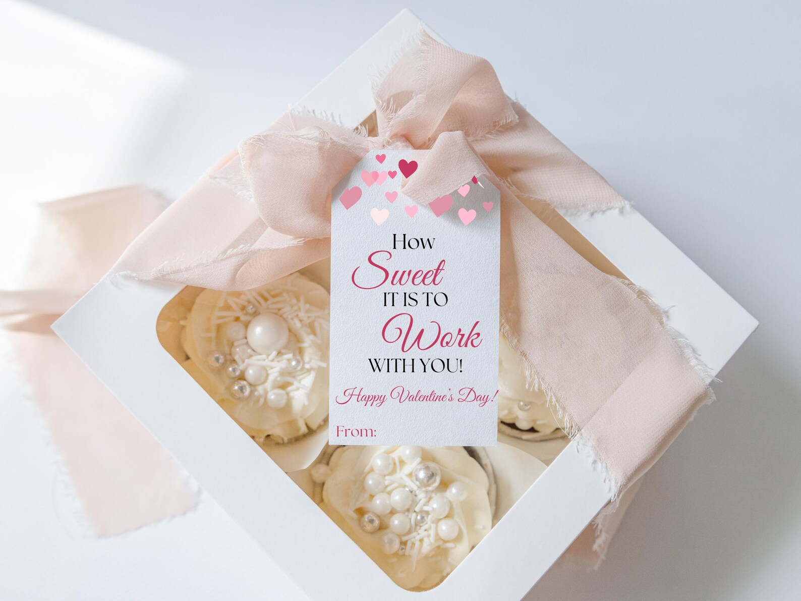 Coworker Valentine's Day Gift Tags - Printable Staff Appreciation ...