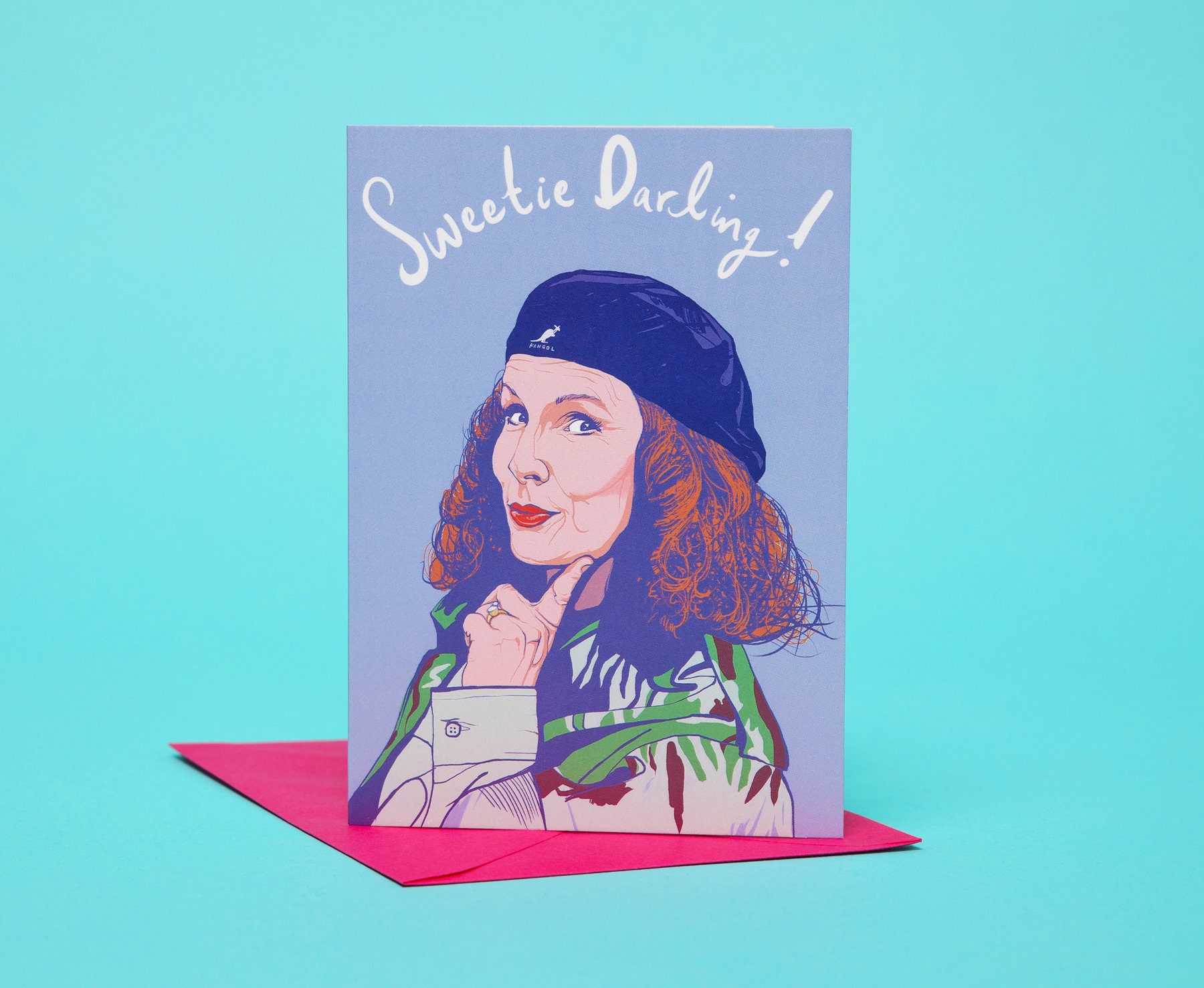 Absolutely Fabulous Edina Monsoon A6 Birthday Card Sweetie Darling ...