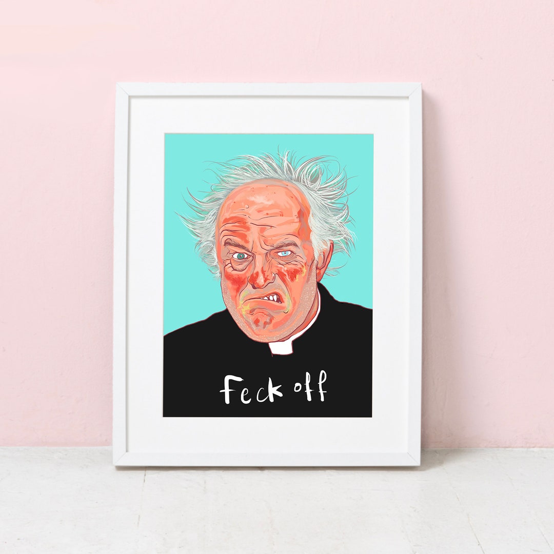 Father Jack Fine Art Giclée Print Comedy Father Ted Wall Art Priest - Etsy