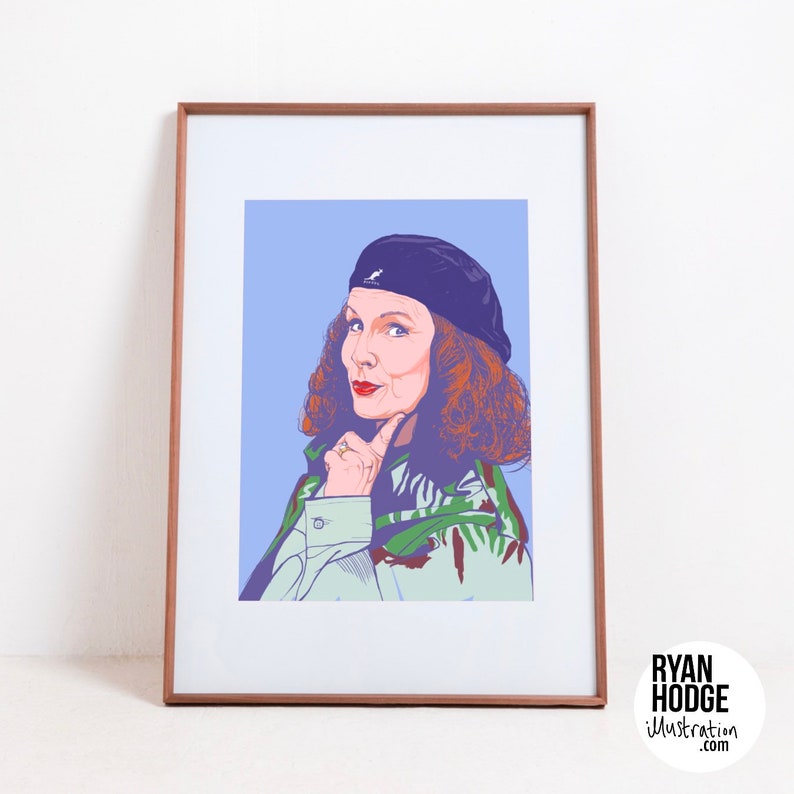 Absolutely Fabulous Edina Monsoon - Giclee Art Print - Framed or Un ...