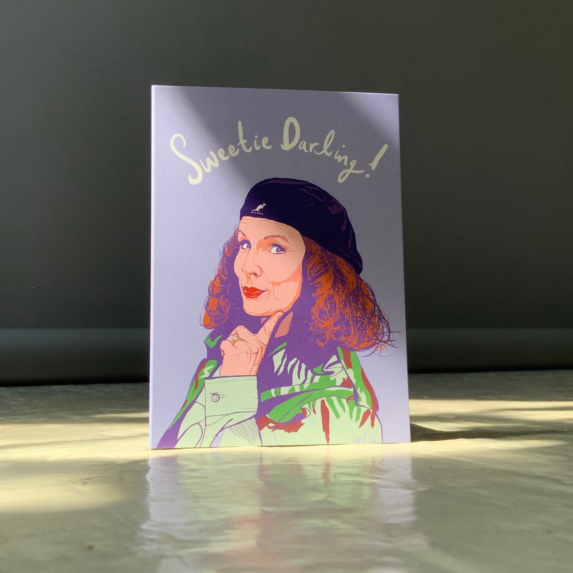 Absolutely Fabulous Edina Monsoon A6 Birthday Card Sweetie - Etsy UK