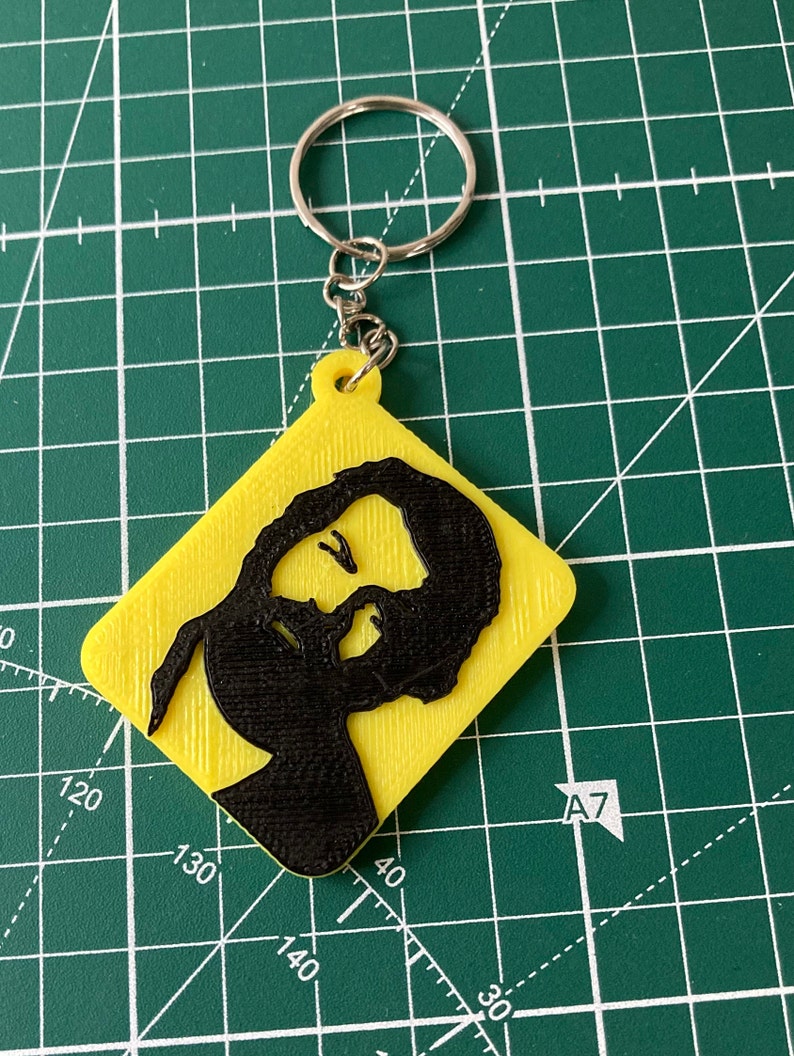 3D Printed Keychain Bud Spencer They Called Him Trinity - Etsy