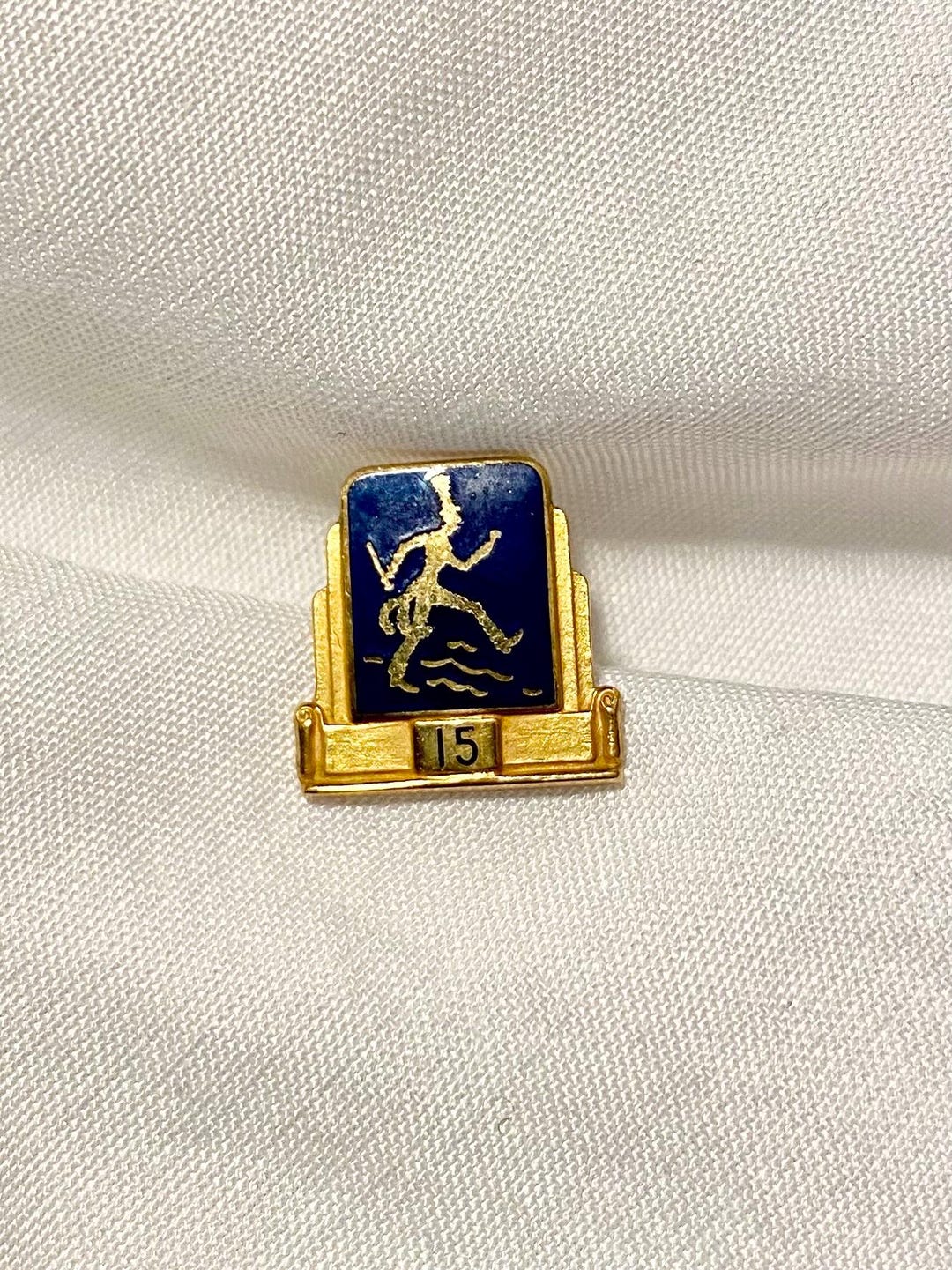 Vintage 10k Gold Scott Paper Employee 15 Year Pin - Etsy