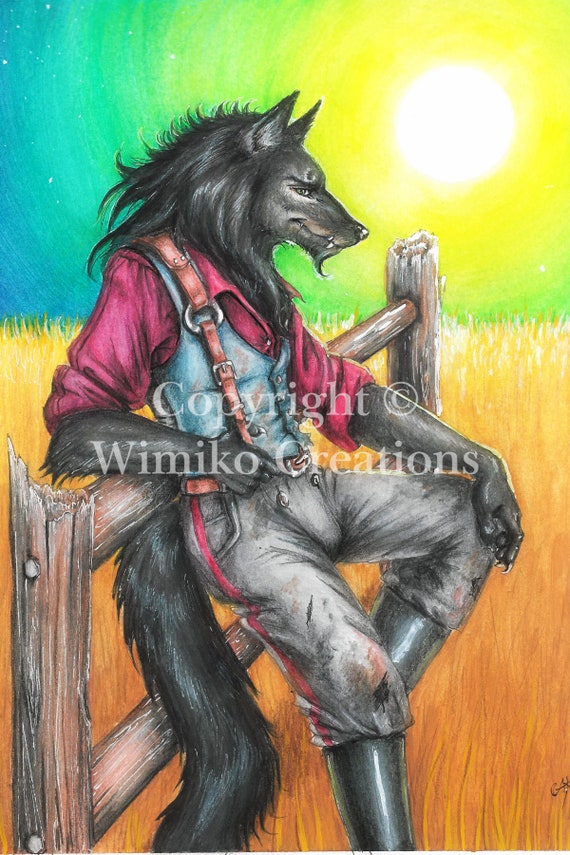 Anthro Wolf